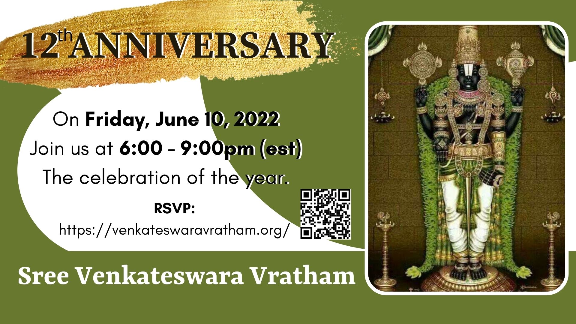 Grand 12th Anniversary Sree Venkateswara Vratham in Morrisville, NC on ... Grand 12th Anniversary Sree Venkateswara Vratham in Morrisville, NC on ...